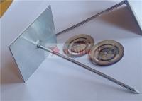 China Galvanized Steel Self Adhesive Insulation Pins To Secure Rockwool Insulation for sale