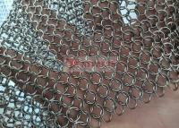 China 0.8x7mm Welded Type Ring Mesh Curtain For Interior Decoration for sale