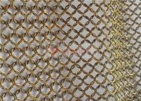 China 12mm Chainmail Wire Mesh Curtains Stainless Steel For Exterior Design for sale