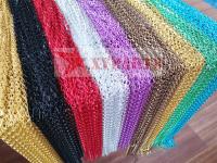 China Decorative Fly Screen Anodized Aluminum Chain Curtain for sale