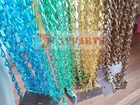 China Decorative Fly Screen Anodized Aluminum Chain Curtain for sale