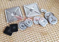 China Round Square Speed Metal Self Locking Washers For Fixing Insulation Pins for sale