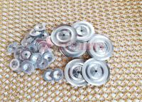 China Round Square Speed Metal Self Locking Washers For Fixing Insulation Pins for sale