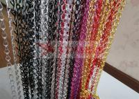 China Lobby Partition Design Aluminum Chain Curtain With Colors Surface Treatment for sale
