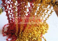 China Fly Screen Mesh Room Dividers Decorative Door Aluminum Chain Curtain for sale