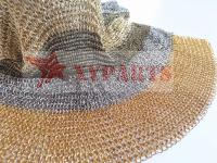China Light Partitioning Copper Metal Ring Mesh 8 Mm for sale