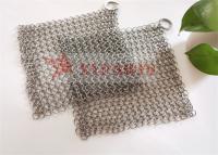 China Small Ring 8 In Chainmail Scrubber Dishcloth Cookware for sale