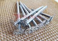 China M8 Plug Tube Galvanized Steel Rockwool Insulation Pins for sale