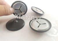 China Black White Plastic Cap Washers With 3 Slots Metal Clip Insert For Weld  Pins for sale