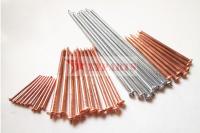 China Copper Zinc Coated Metal Soft CD Weld Pins for sale