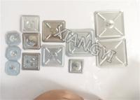 China Galvanized Steel Stainless Steel Square Self Locking Washers To Fix Insulation Nails for sale