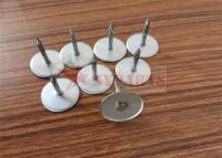 China Push Type 25MM Round Base Stainless Steel CD Weld Pins For Rockwool Pipe Fixed for sale