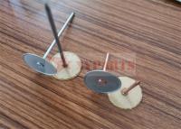 China Paper Insulation Metal Cup Head CD Weld Pins For Welding Foil Faced Insulation for sale