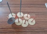 China Paper Insulation Metal Cup Head CD Weld Pins For Welding Foil Faced Insulation for sale