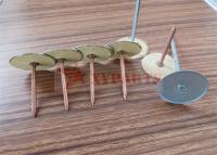 China OEM ODM Galvanized Steel Cup Head Weld Pins For Insulation Pipe for sale