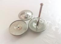 China 38mm Galvanized Steel Or Ss Dome Cap Washers Fixing Insul Pins for sale