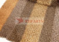 China Colorful Stainless Steel Round Ring Living Room Cabinet Metal Chain Mail Curtain for sale