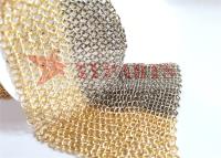 China Chain Mail Wire Metal Architectural Ring Mesh For Decorative Protection for sale