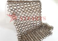 China Chain Mail Wire Metal Architectural Ring Mesh For Decorative Protection for sale