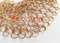 China Easy Installation Welded Wire Ring Mesh For Decorative Curtain Wall for sale