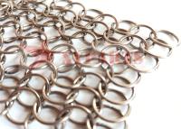 China Electroplating Metal Ring Mesh Space Division in Easy Installation for sale