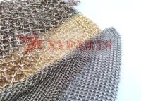 China Easy Installation Welded Wire Ring Mesh For Decorative Curtain Wall for sale
