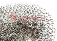 China Architectural Structure ChainMail Ring Mesh For Room Dividers for sale
