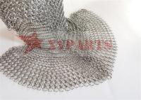 China Fire Resistant Decoration Stainless Steel Ring Mesh Curtain for sale