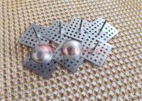China Glass Wool Board Special Perforated Base Plate Aluminum Insulation Nails for sale
