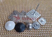 China 40mm Square Head Perforated Base Insulation Hangers For Fixing Fire Protection for sale