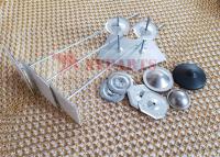 China Spring Steel Perforated Base Rock Wool Self Adhesive Insulation Fixing Pins for sale