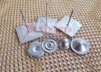 China Glass Wool HVAC Industry System Insulation Galvanized Steel Self Stick Pins for sale