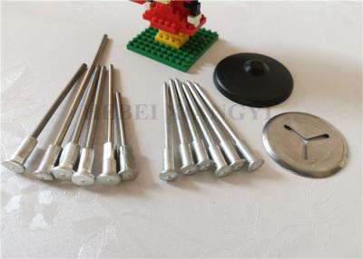 China Aluminum Flange Base CD Weld Rock Wool Insulation Pins With Self Locking Washer for sale