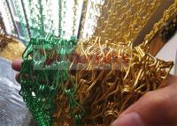 China Decorative Aluminum Chain Metal Mesh Curtain For Hanging Room Divider for sale