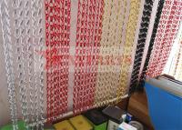 China Decorative Aluminum Chain Metal Mesh Curtain For Hanging Room Divider for sale