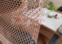China Architectural Aluminum Metal Coil Drapery Mesh For Shopping Malls for sale