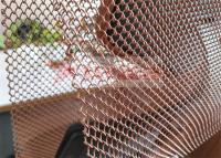 China 10mm Foldability Bronze Architectural Coil Wire Curtain For Stage Background for sale