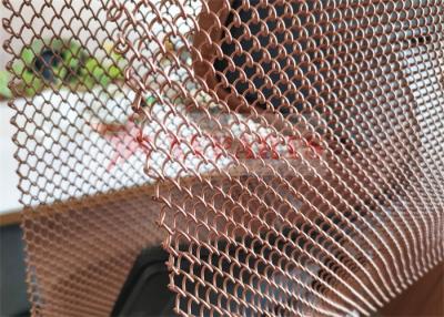 China Link Type Decorative Metal Wire Mesh Curtains For Architectural Wall Cladding for sale