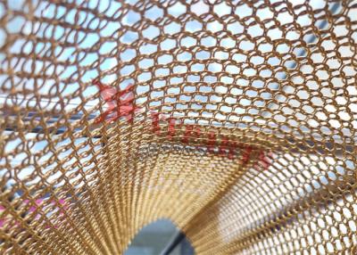 China Metal Chain Mail Ring Curtain For Room Drapery Decoration for sale