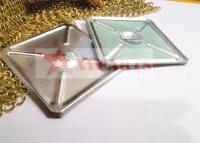 China 64mm Stainless Steel Square Self Locking Washer for sale