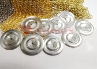 China 30mm 32mm SS Galvanized Steel Self Locking Washers For Insulation Pins for sale