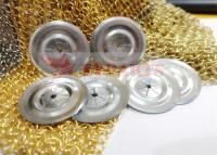 China 30mm 32mm SS Galvanized Steel Self Locking Washers For Insulation Pins for sale