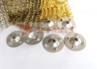China 28mm Gypsum Board Galvanized Steel 4 Claw Washer Composite Plate Fixed Nail for sale