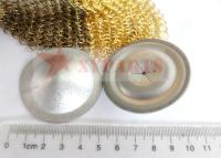 China High Hardness Galvanized Steel 50mm Round Dome Cap Speed Clips for sale