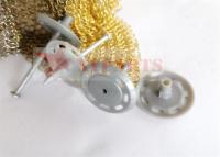 China Round 35mm Plastic Washer Powder Actuated Pins With Shooting Nails for sale
