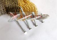 China Round 35mm Plastic Washer Powder Actuated Pins With Shooting Nails for sale