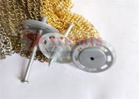China Shooting Nail Pre Mounted Plastic Insulation Washer 35 Mm for sale