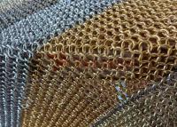 China Various Color Rings Chainmail Drapery For Building Decoration for sale