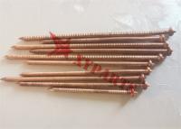 China Copper Plated CD Weld Pins With Metal Washers For Fixing Thermal Insulation Material for sale