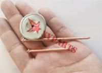 China Copper Plated CD Weld Pins With Metal Washers For Fixing Thermal Insulation Material for sale